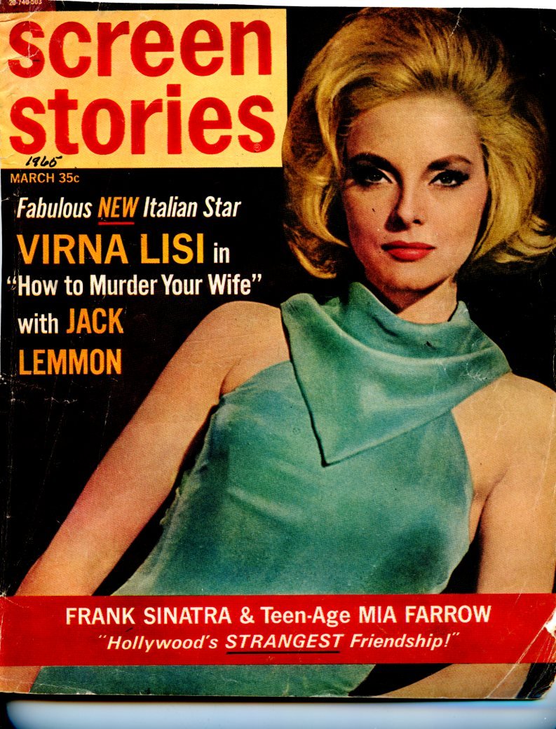 Virna Lisi 1 page magazine photo clipping N4914