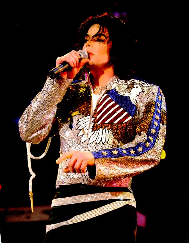 Michael Jackson 1 page magazine photo clipping N4958