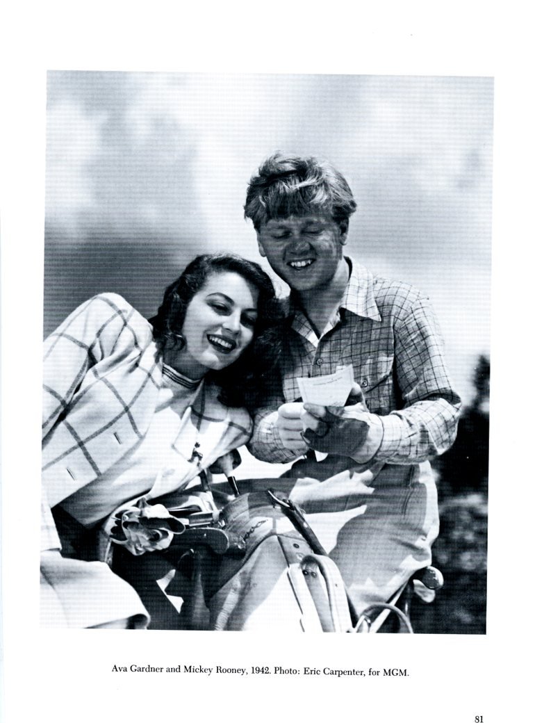 Ava Gardner Greer Garson 1 page magazine photo clipping N5002