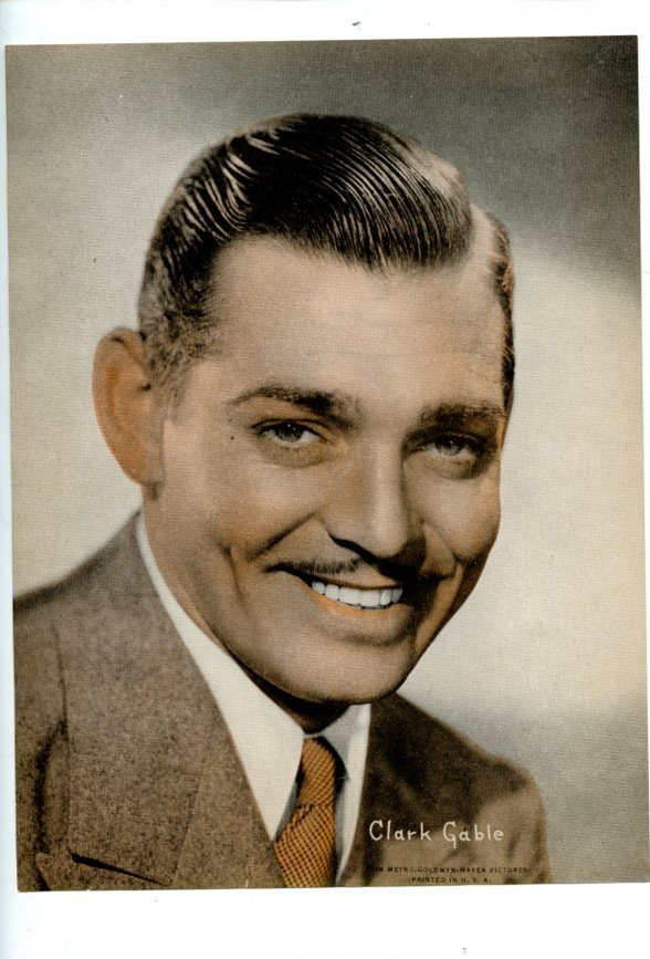 Clark Gable 6x8 magazine photo clipping N5240