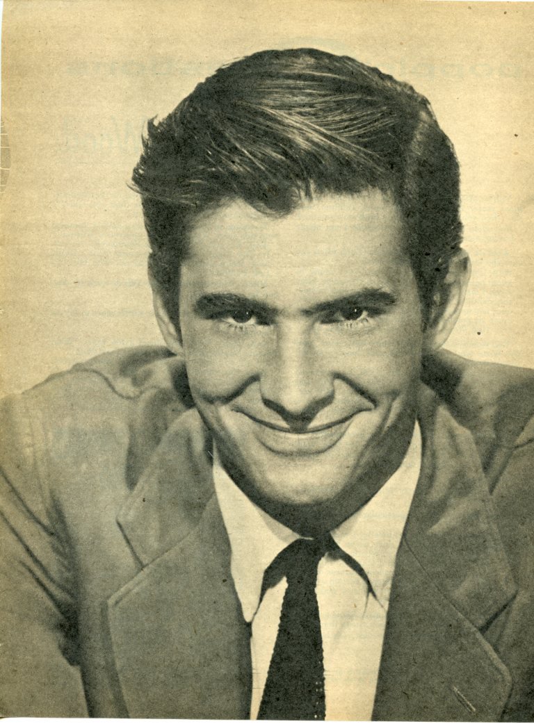 Tony Perkins 1 page magazine photo clipping C0503