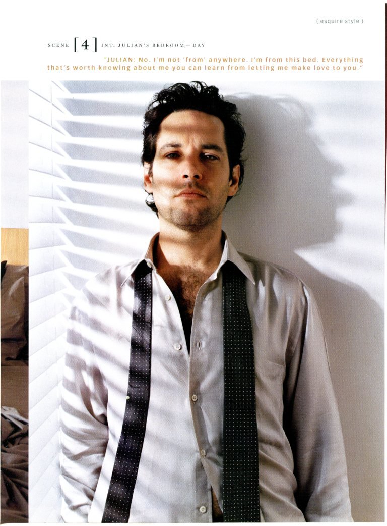 Paul Rudd 1 page magazine photo clipping C0917