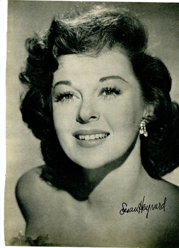 Susan Hayward 1 page magazine photo clipping C1904