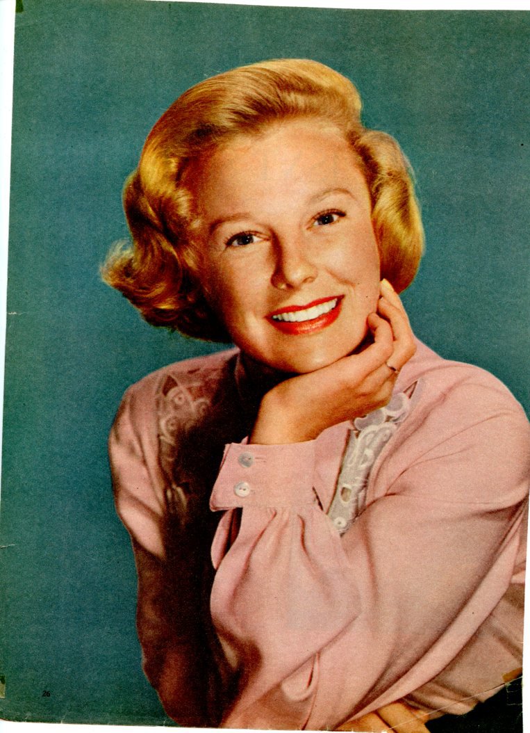 June Allyson 1 Page Magazine Photo Clipping C1916