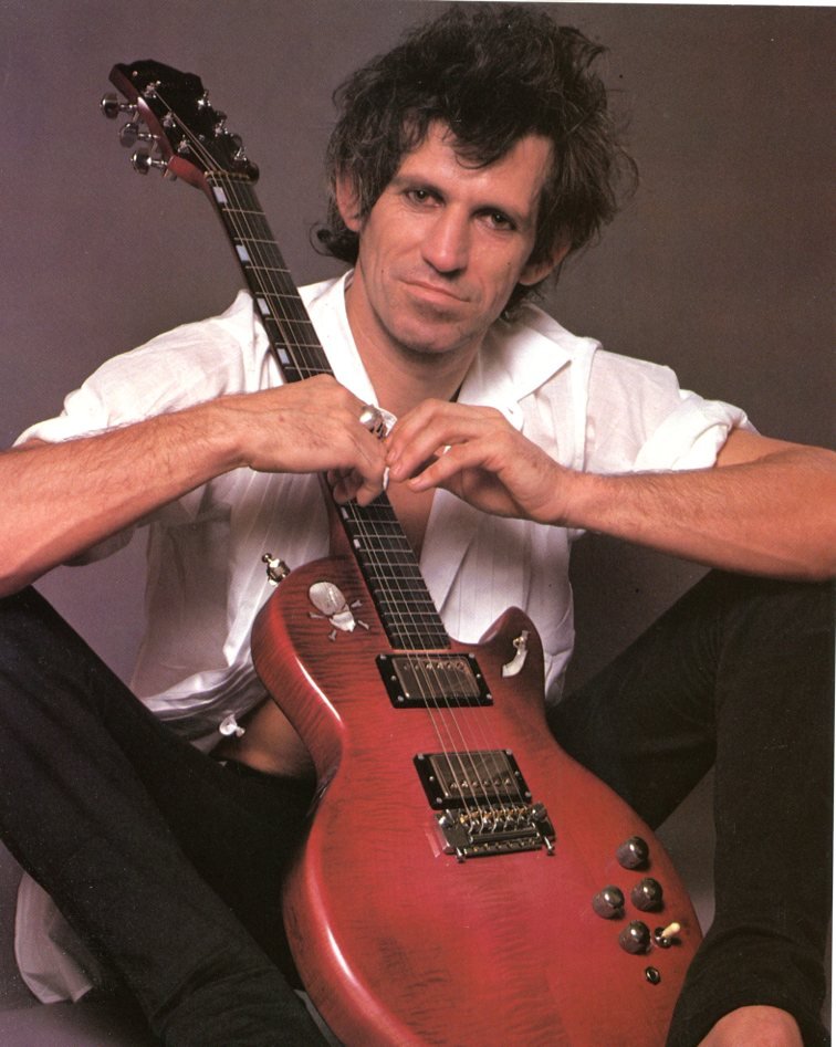 Keith Richards 1 page magazine photo clipping C2279