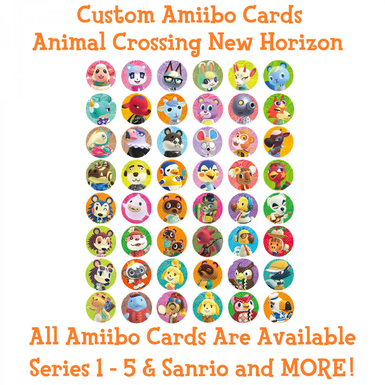 Custom Animal Crossing NFC Amiibo Cards