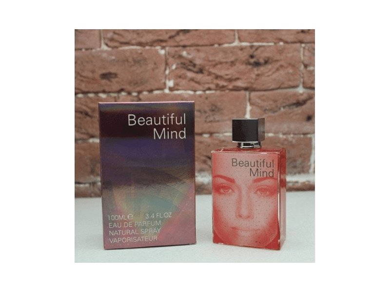 FRAGRANCE WORLD BEAUTIFUL MIND NEW,Eau De Parfum 3.4 fl.oz (100ml)