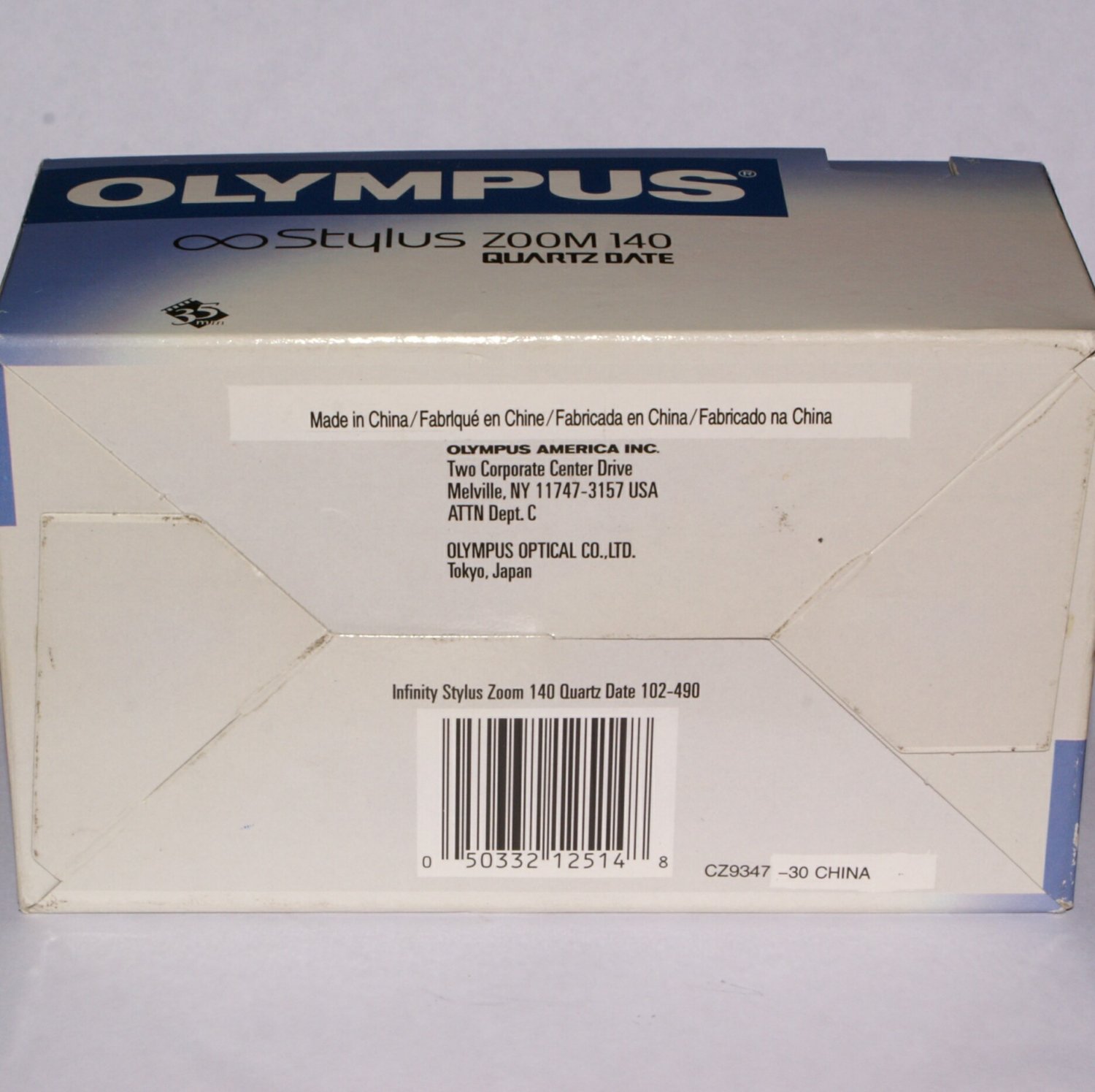 Olympus Infinity Stylus Zoom 140 Quartz Date autofocus 35mm film camera ...