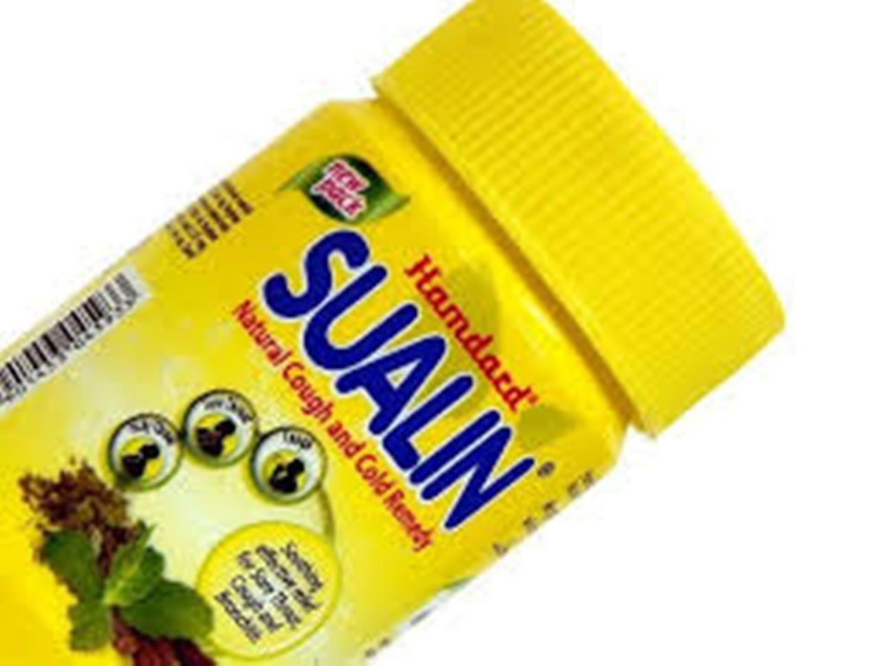 5 X Hamdard Sualin 60 Tablets - A Unani Product for Sore Throat,Cold ...