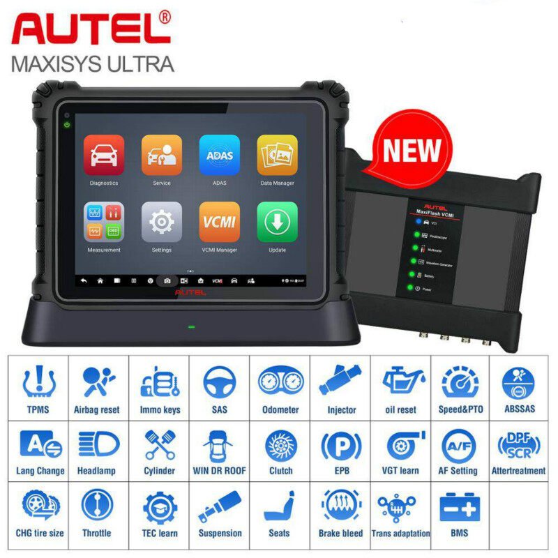 Genuine Autel MaxiSys Ultra Automotive Diagnostic Tablet With Advanced ...