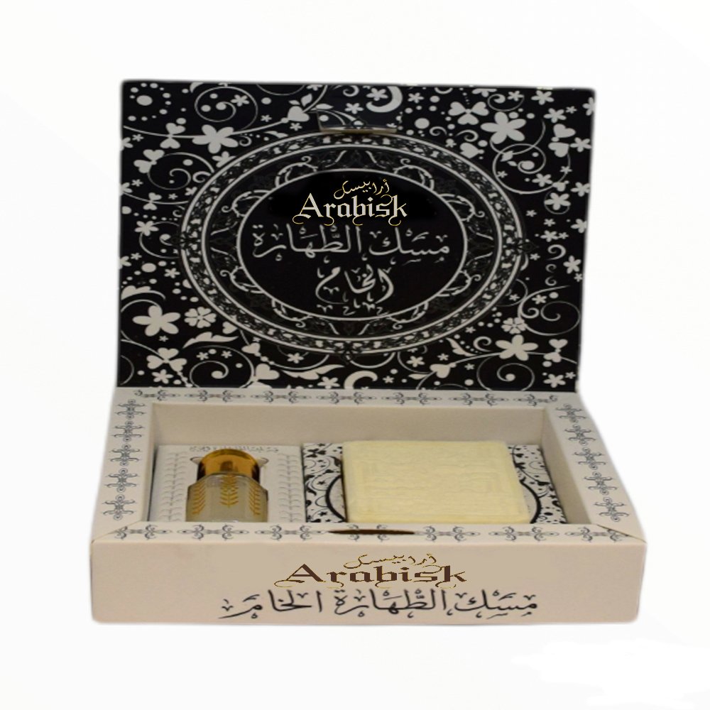 Mini collection of luxury white musk.