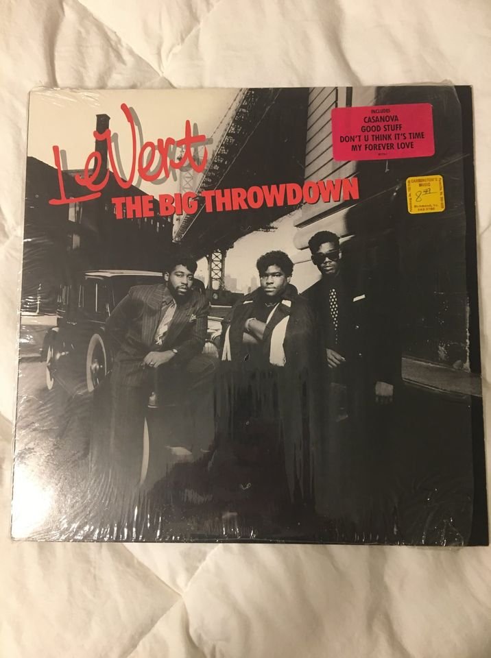 LeVert - Record / Album - The Big Throwdown - Vintage