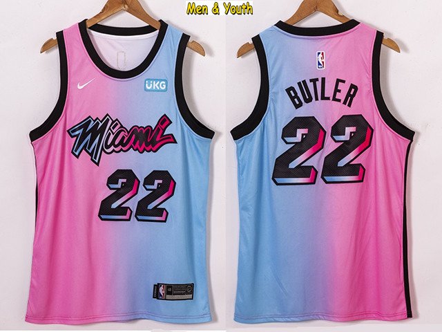 men's & youth Basketball Team Uniform #22 Jimmy Butler Jerseys 2021 ...
