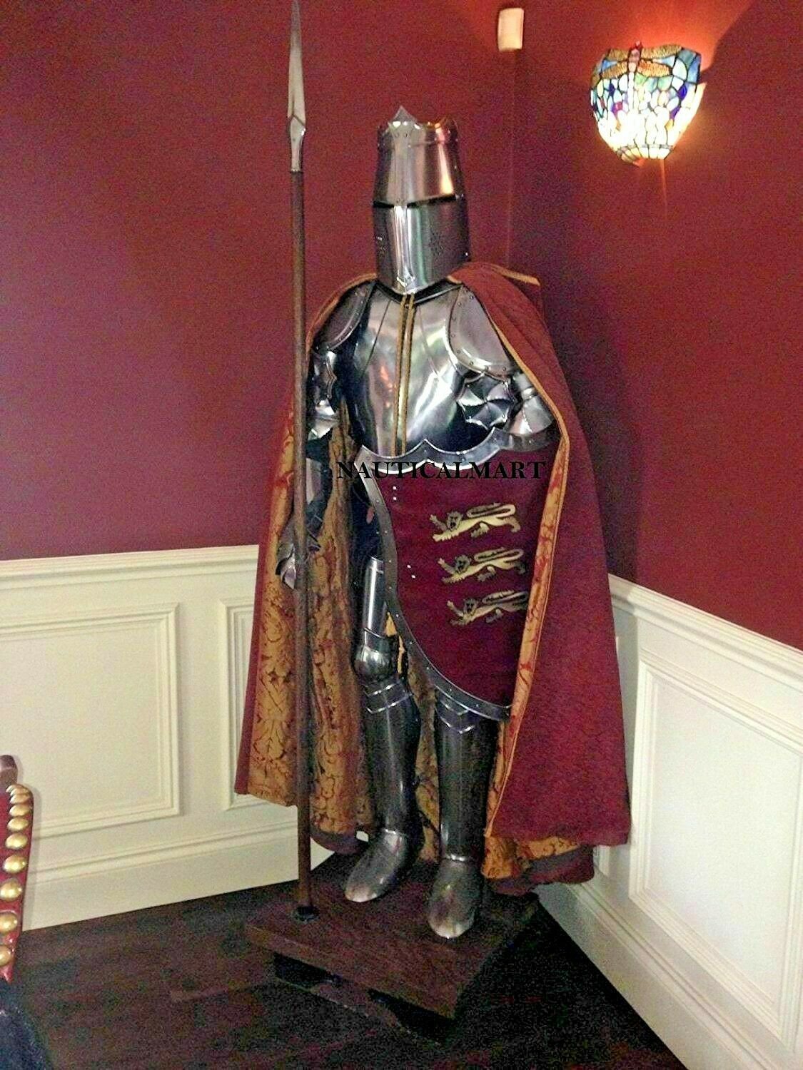 Medieval Knight Templar Armor suit ~Full Body Armour Costume ...