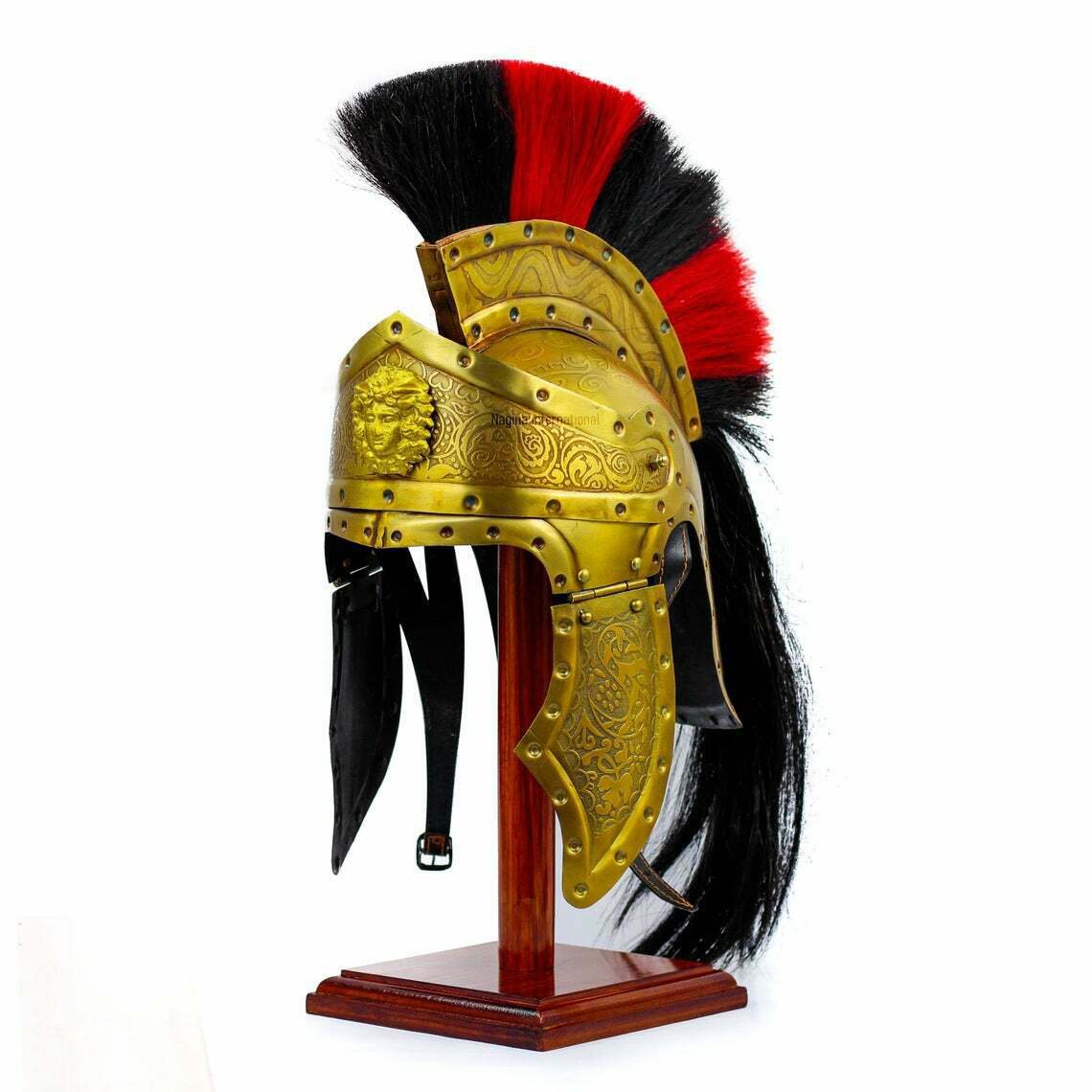 Medieval Roman King Helmet ~ Knight Crusader Viking Warrior Spartan ...