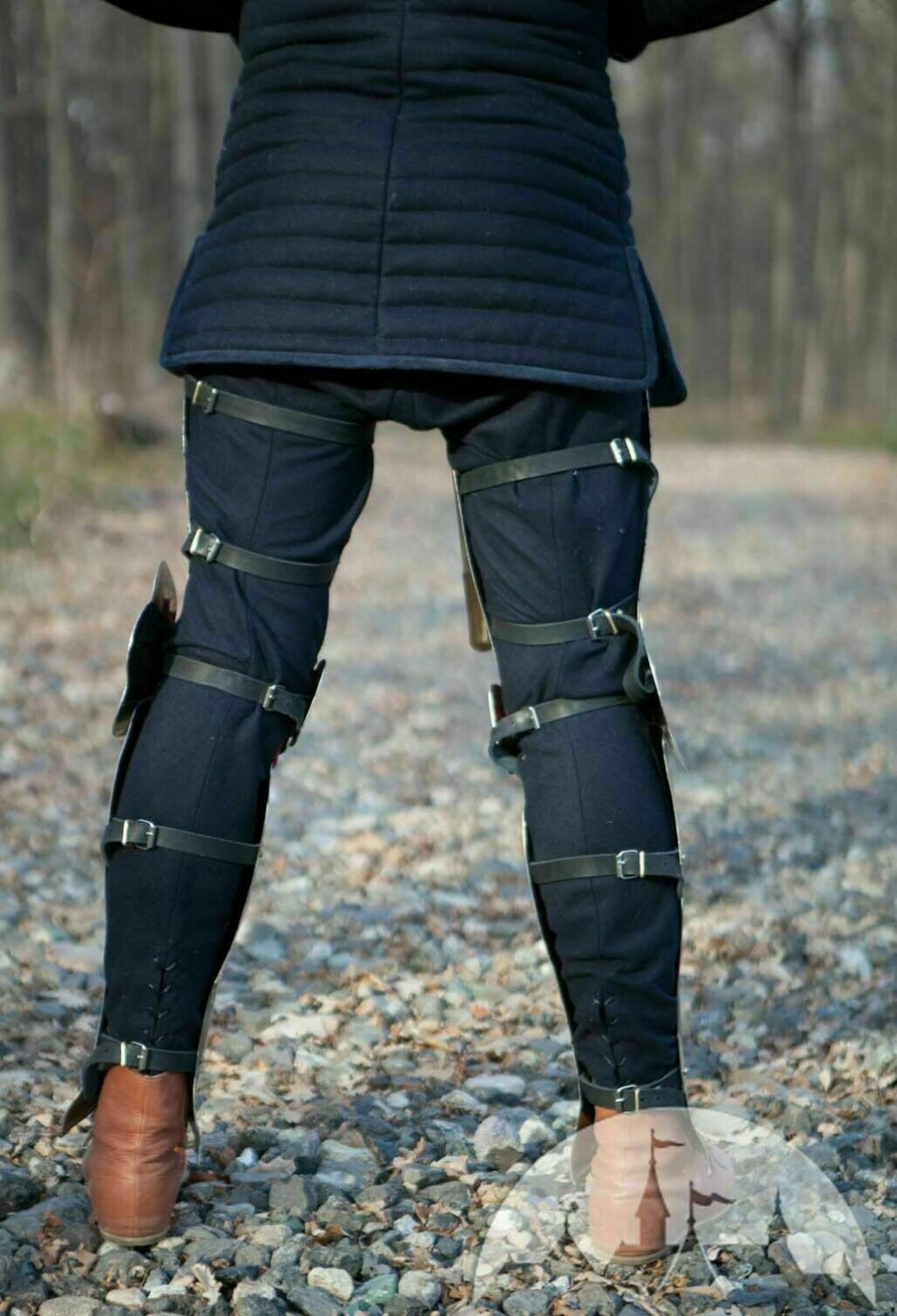 Medieval Gothic Leg Plates Armour Protection Larp Collectable Steel ...