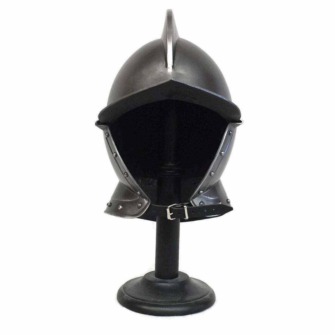 Medieval Open Face Armour helmet ~ Greek Knights larp SCA~ Crusader ...