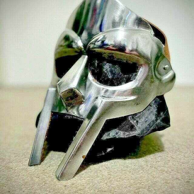 Knight Daniel MF Doom Gladiator Mask, Mad-villain Medieval Wearable ...