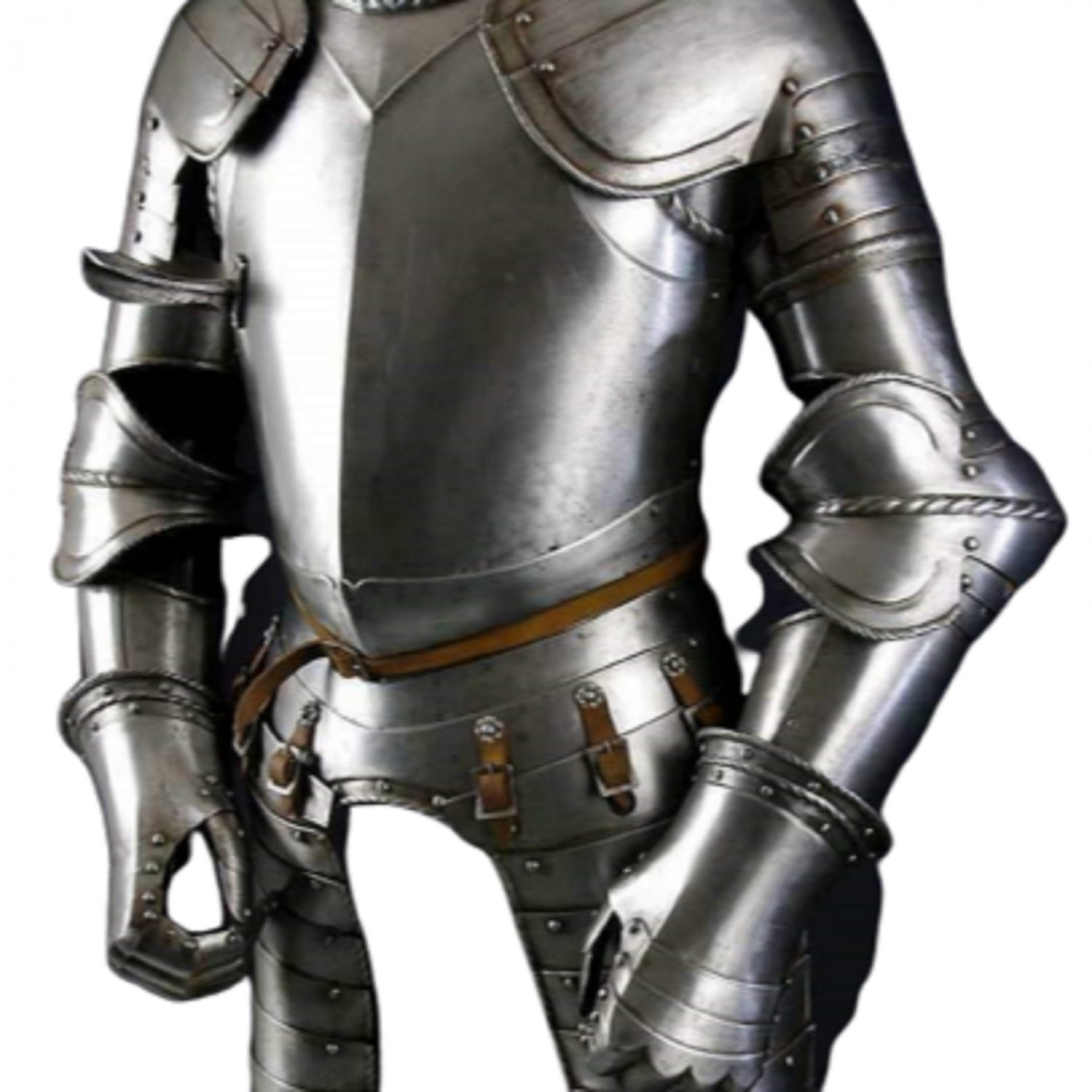 Medieval Gothic Knight Half Armor suit Hand-forged Larp Crusader ...