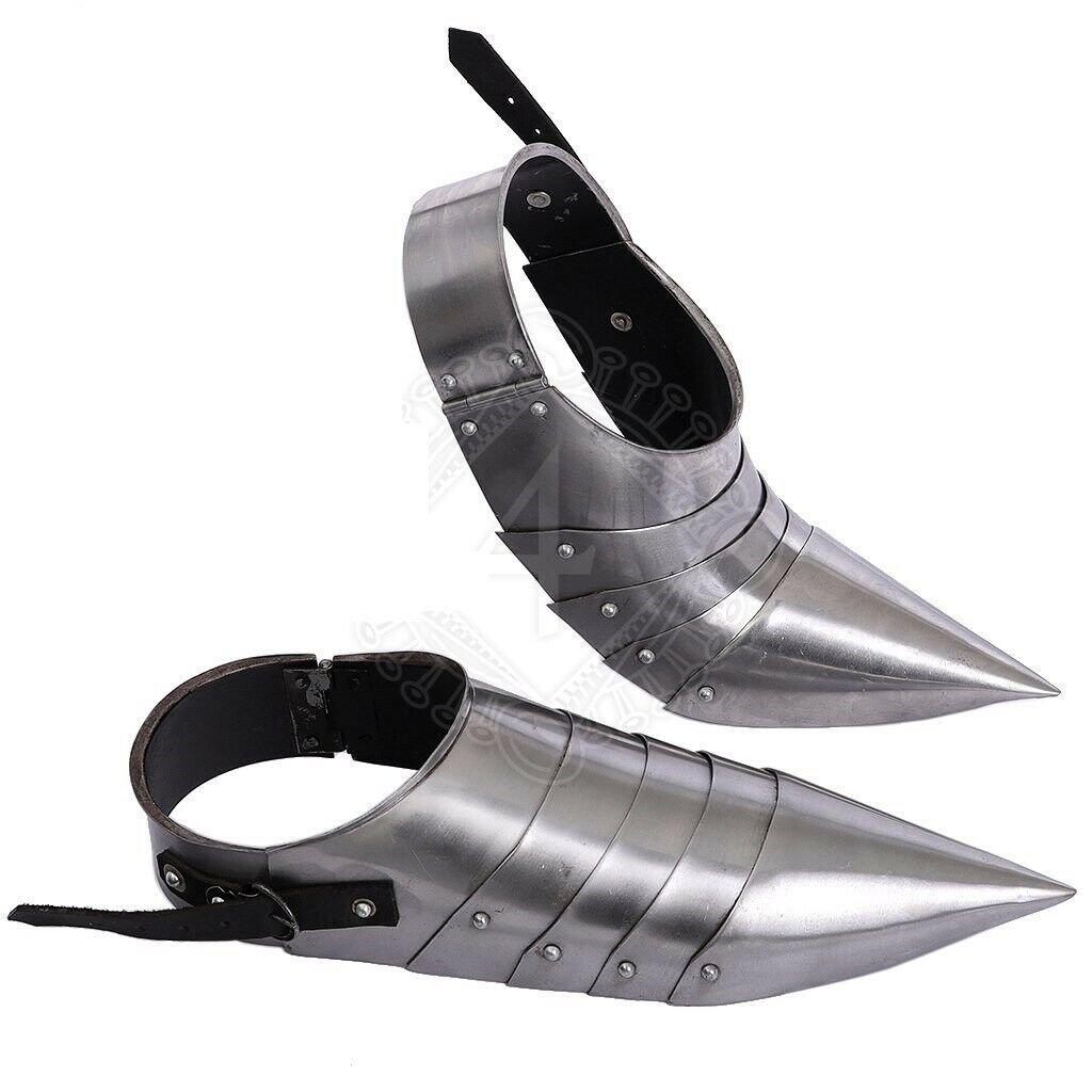Medieval Gothic Armor Shoe Pair ~ Knight Spartan shoes ~Crusader Armour ...