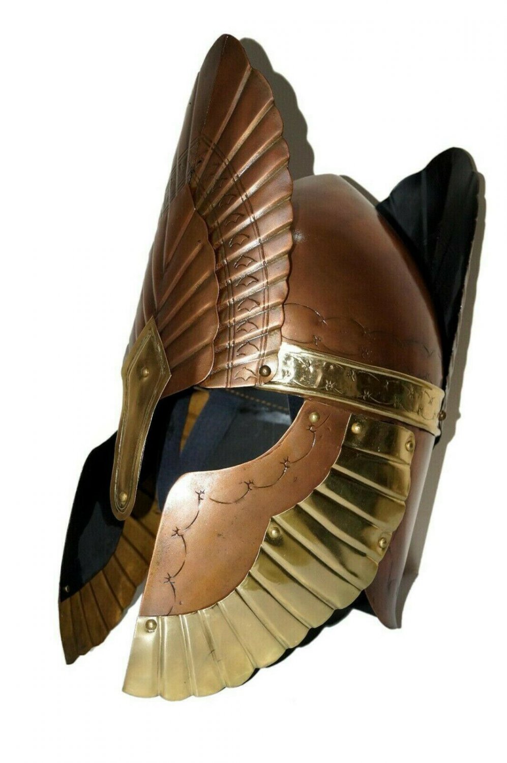 Lord of the Rings Elendil Helmet Medieval Crusader Centurion larp ...