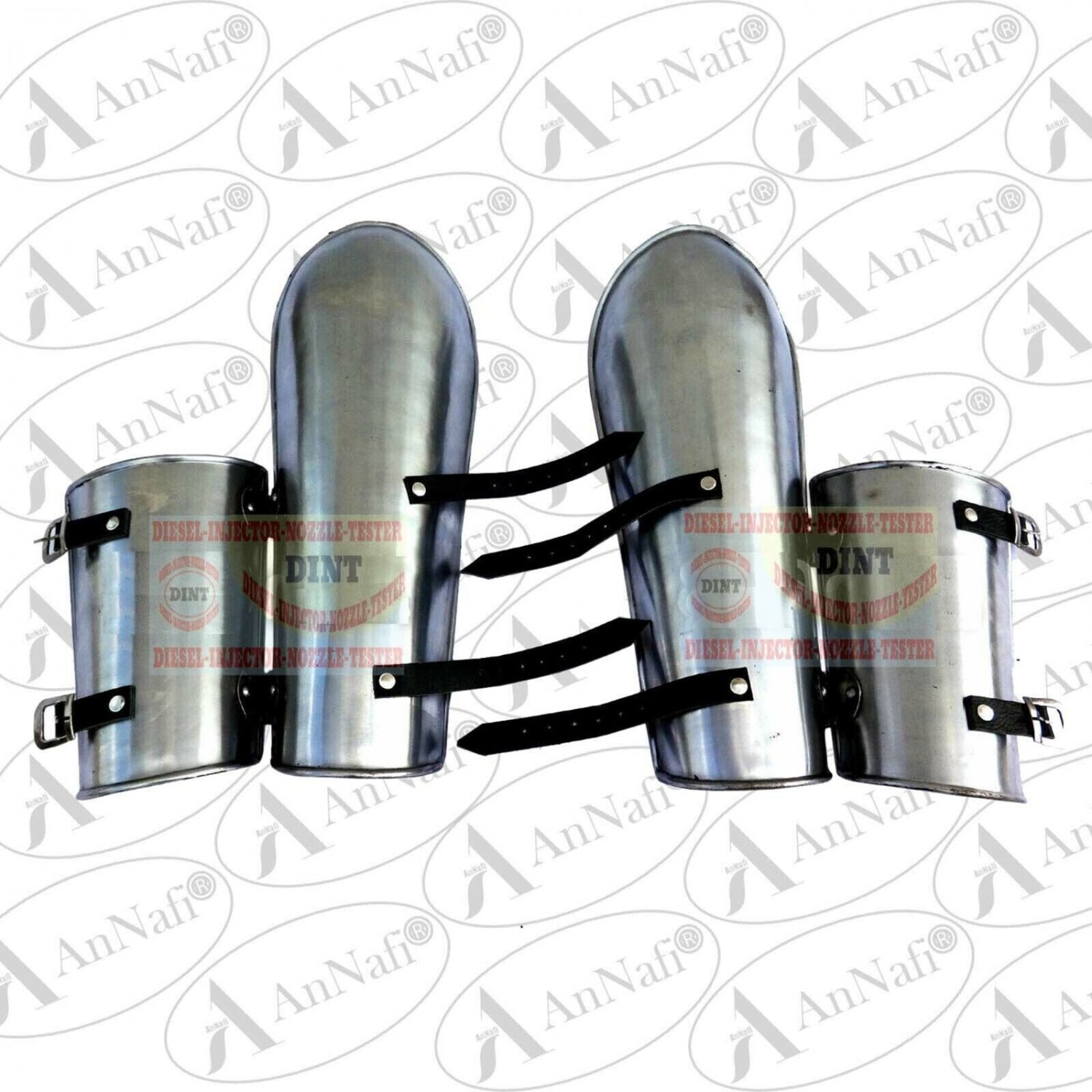 Medieval Leg Armor Pair 18 Gauge Iron Steel Leg Guards Set Greaves Shin ...