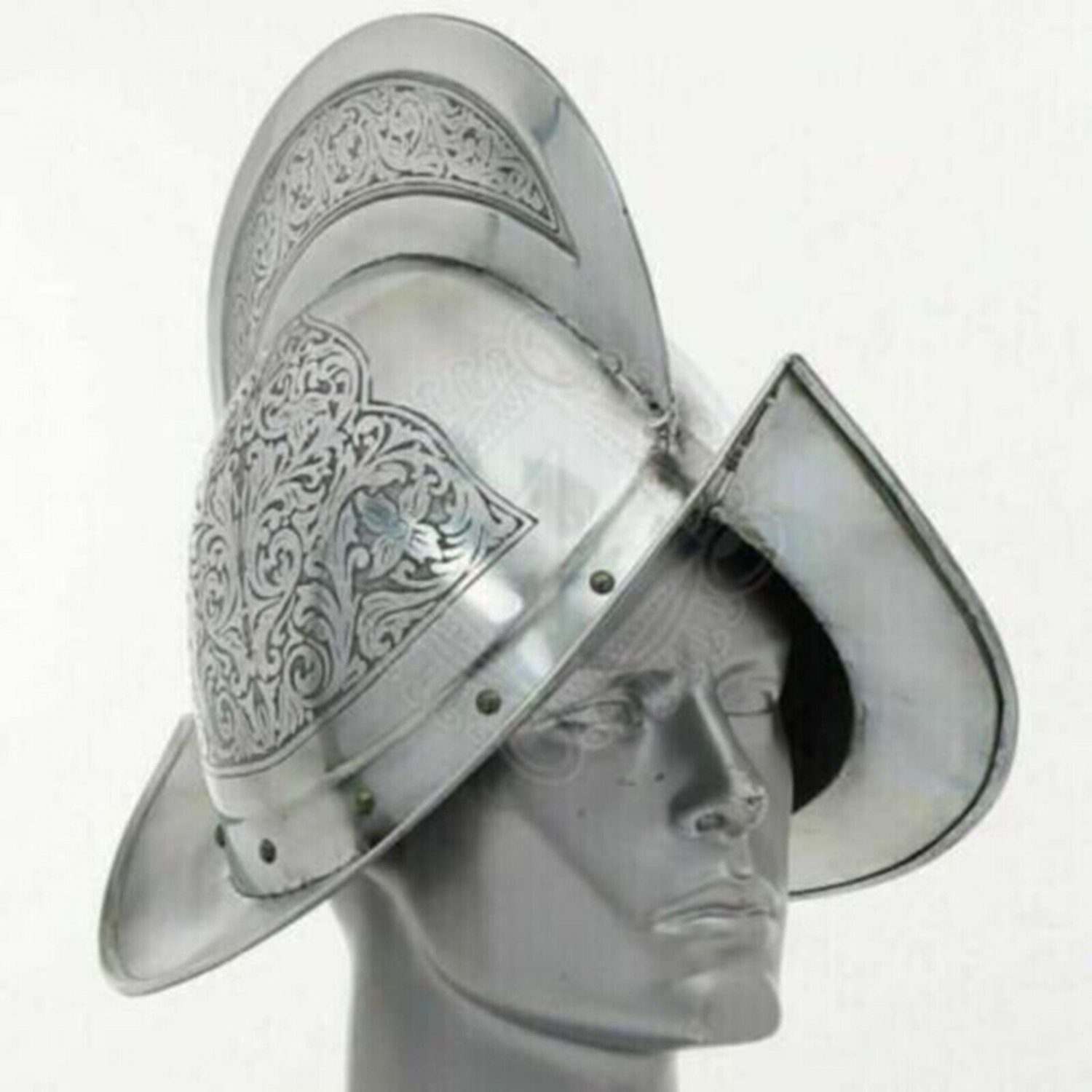 Medieval Conquistador Spanish Boat Helmet Morion Armor Helmet with ...