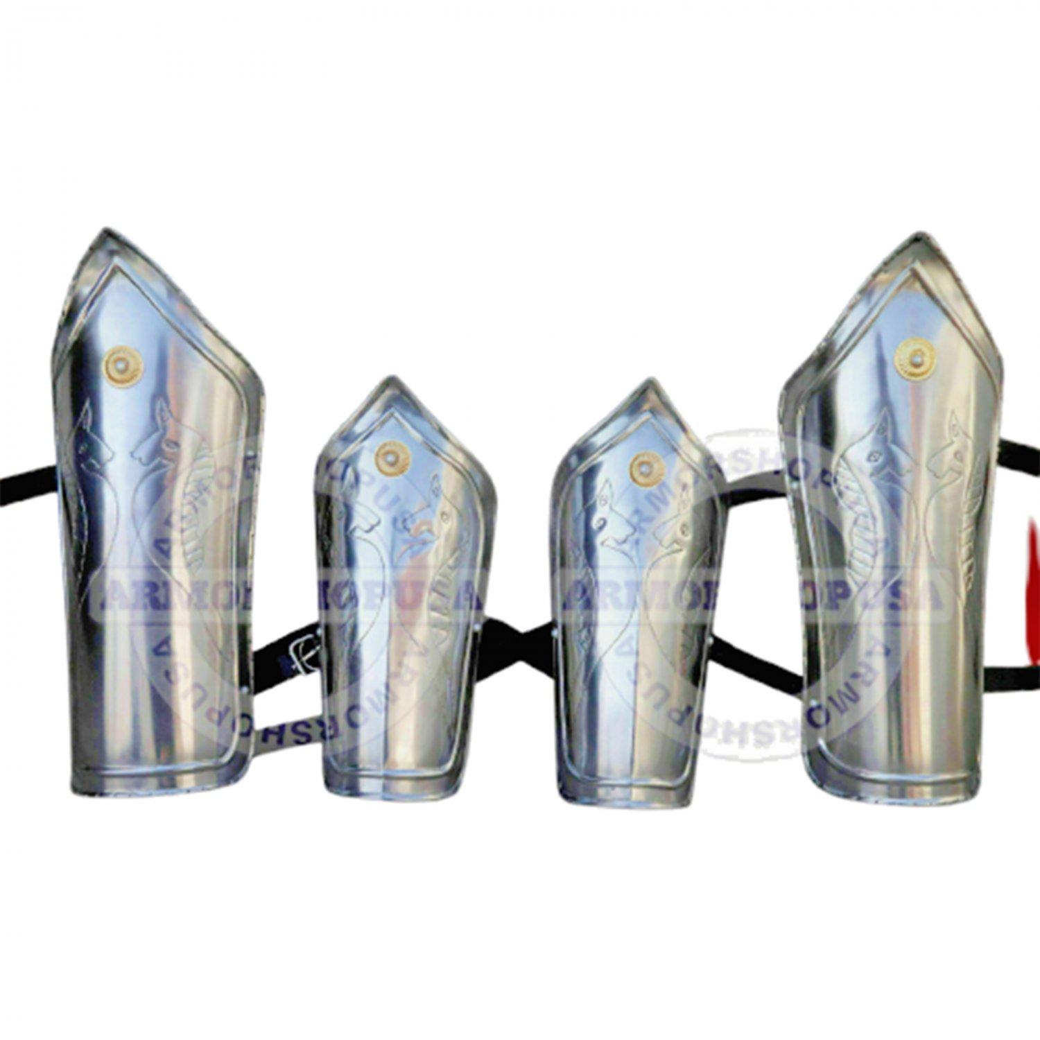 Medieval Leg Greaves Arm Guards And Leg Guards Set Armor Full Wearable ...