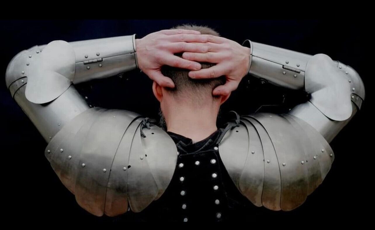 Medieval Armor Suit full Arm Guard~ Knight Armor for Arm & Shoulder ...