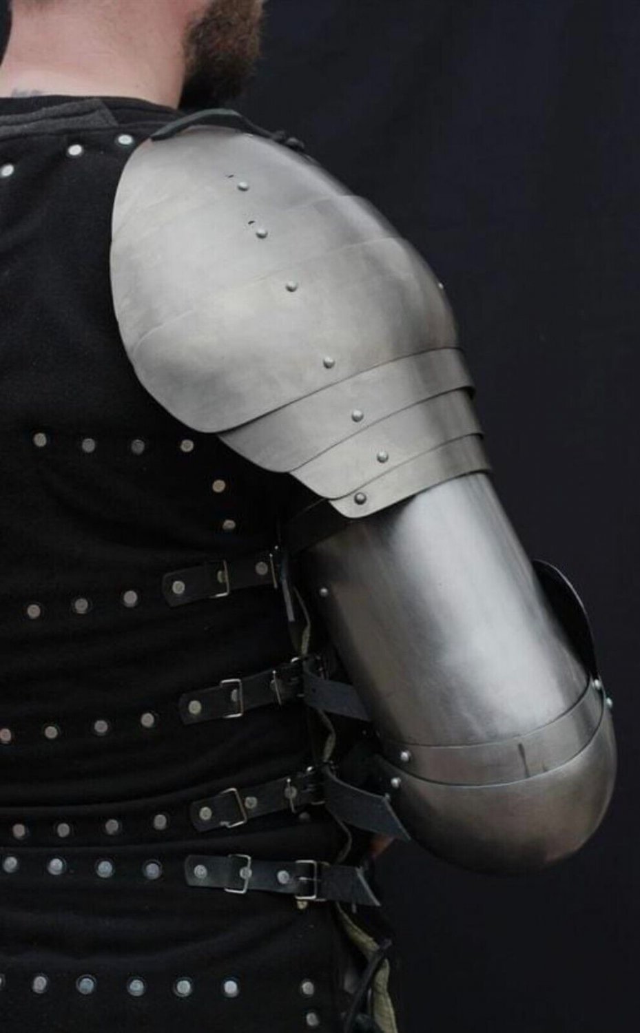 Medieval Armor Suit full Arm Shoulder Guard~ Knight Armor Larp Arm ...