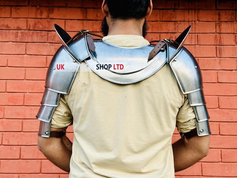 Shoulder Pauldron Dwarven Armor For Fantasy Cosplay Larp Clothing ...