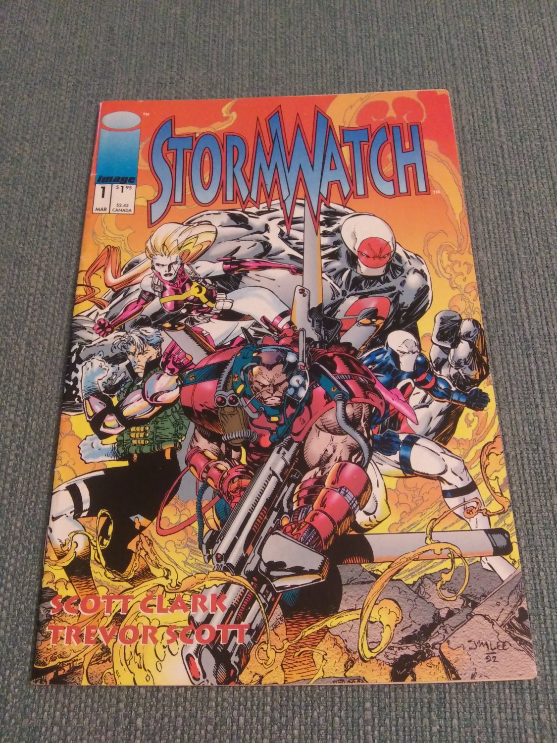 Stormwatch #1 ( 1993, Image Comics)