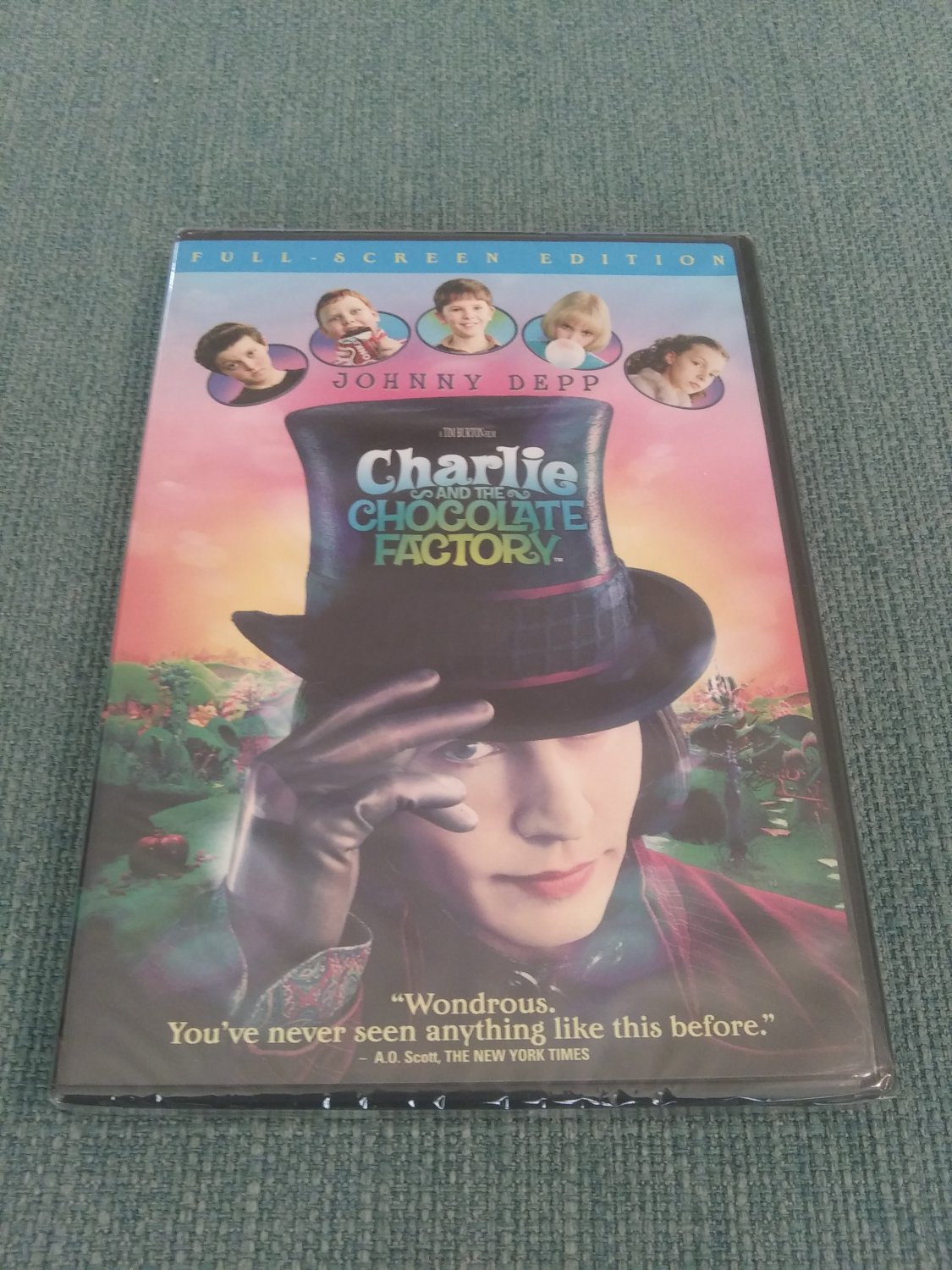 Charlie and the Chocolate Factory DVD (2005, Movies) Factory Sealed