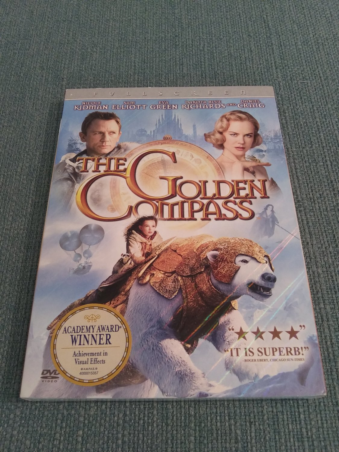 The Golden Compass DVD Full Screen (2007, Movies) Factory Sealed