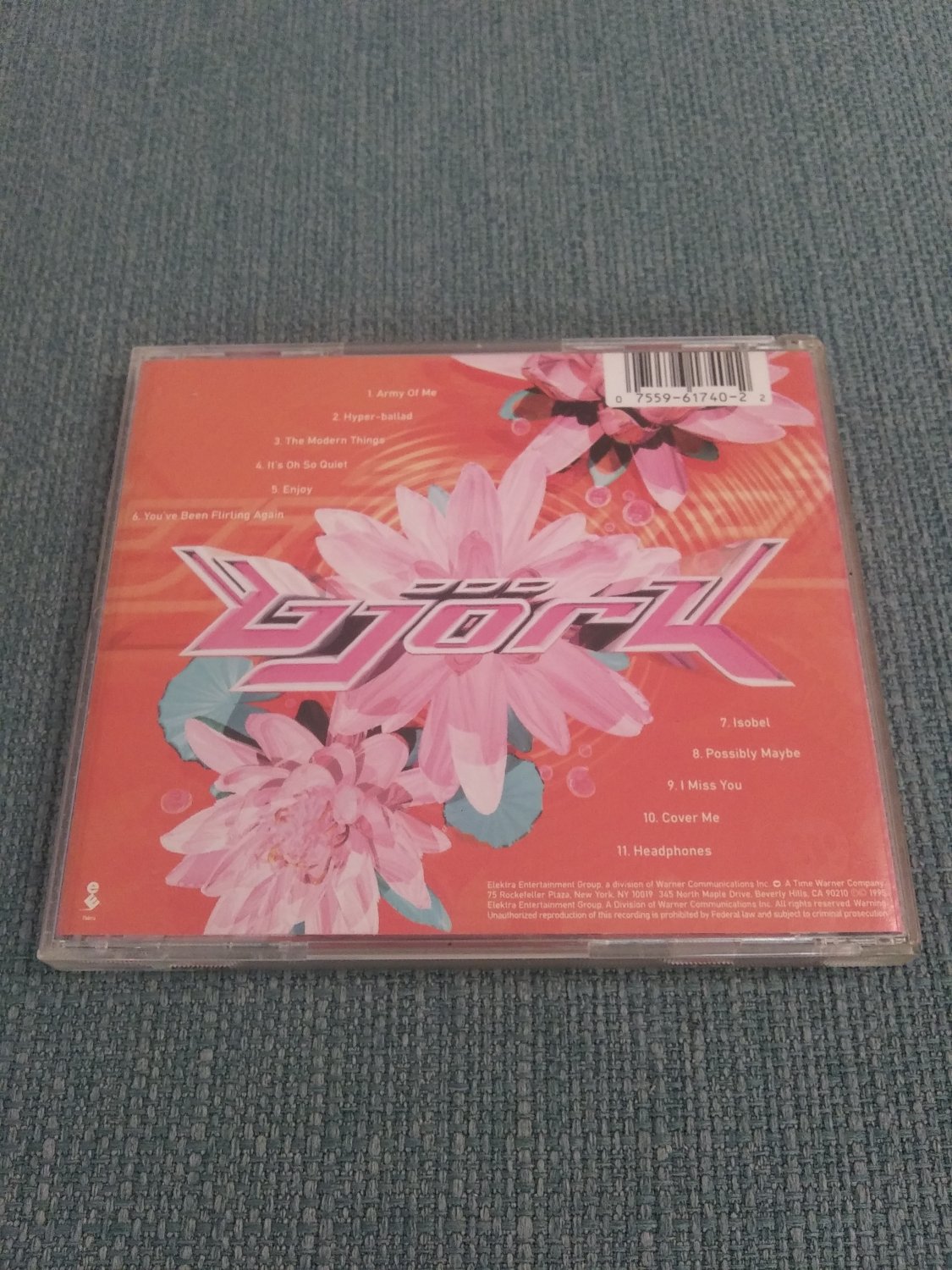 Bjork Post CD (1995, Music)