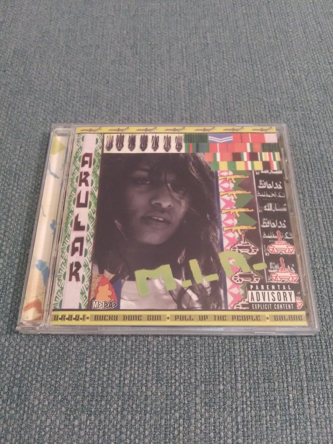 M.I.A. Arular PA CD (2005, Music)