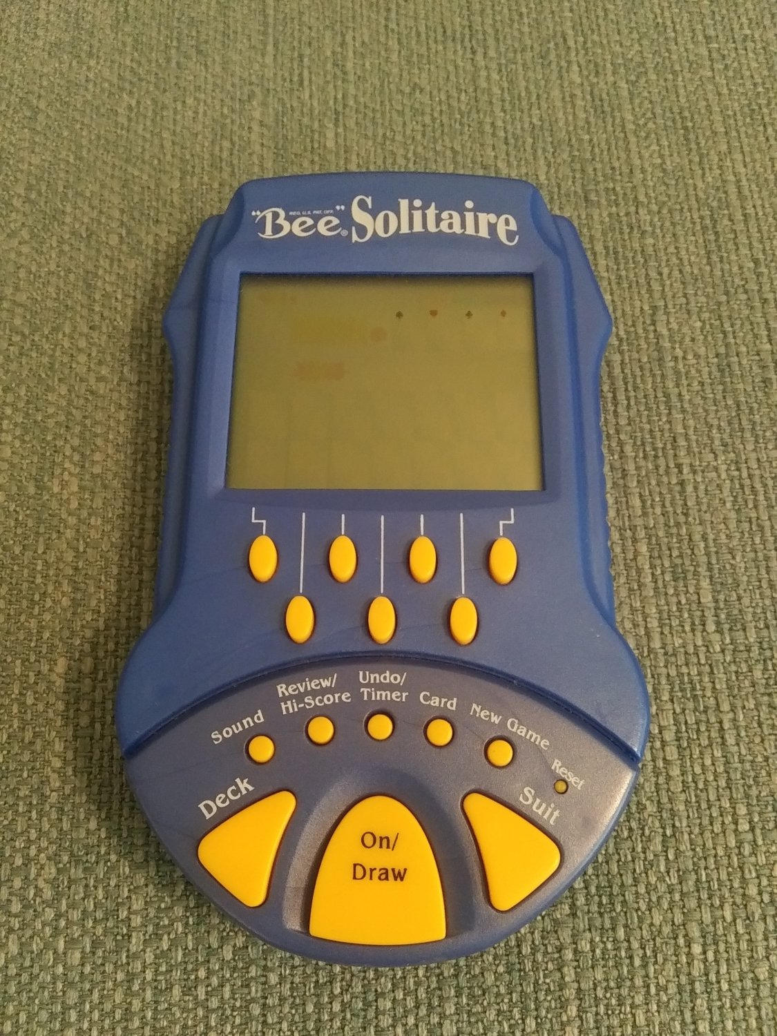 Solitaire Vintage Handheld Big Screen (2003, Bee Electronics, Video ...