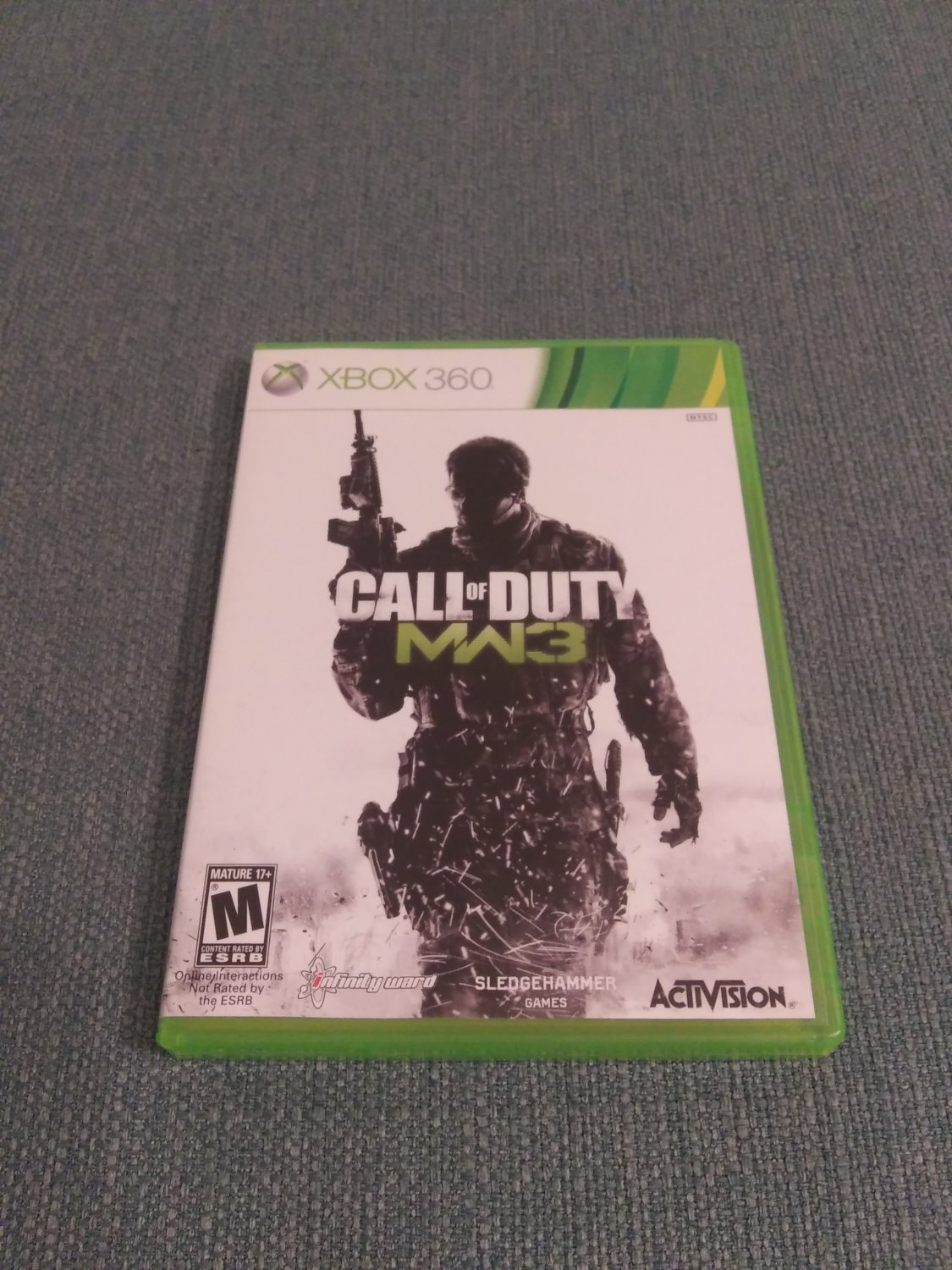 Call of Duty MW3 Modern Warfare 3 Xbox 360 (2011, Microsoft, Video ...
