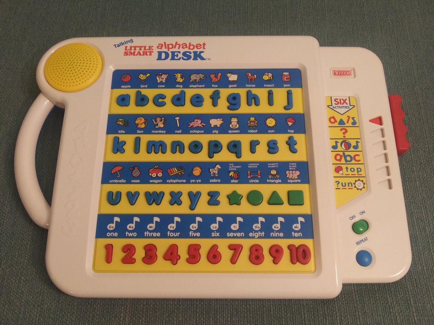 Talking Little Smart Alphabet Desk by Vtech (Learning Toys) Tested