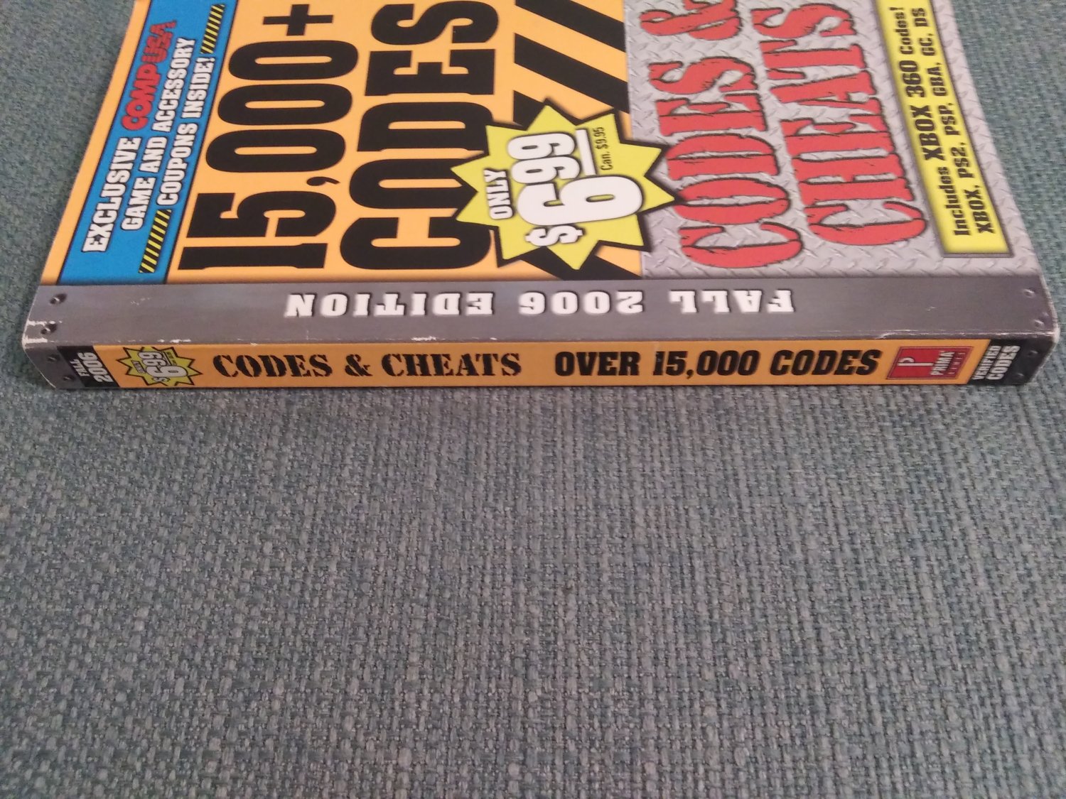 Codes and Cheats: Over 15,000 Codes for XBOX, XBOX 360, PS2, PSP,... DS ...