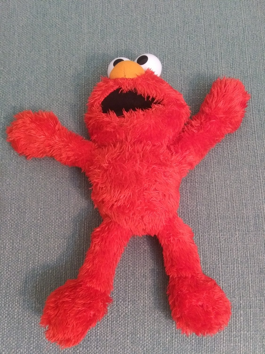 Sesame Street's Stretch & Fun Elmo (2006, Plush Toys) Tested, Works Great