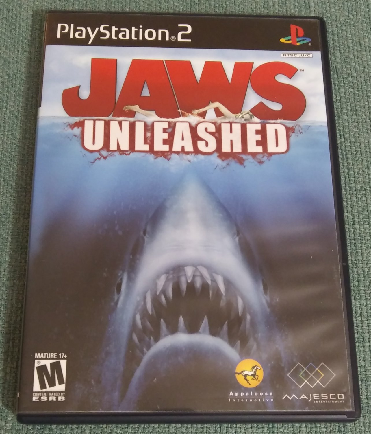 Jaws Unleashed PS2 (2006, PlayStation 2, Video Games) CIB Tested