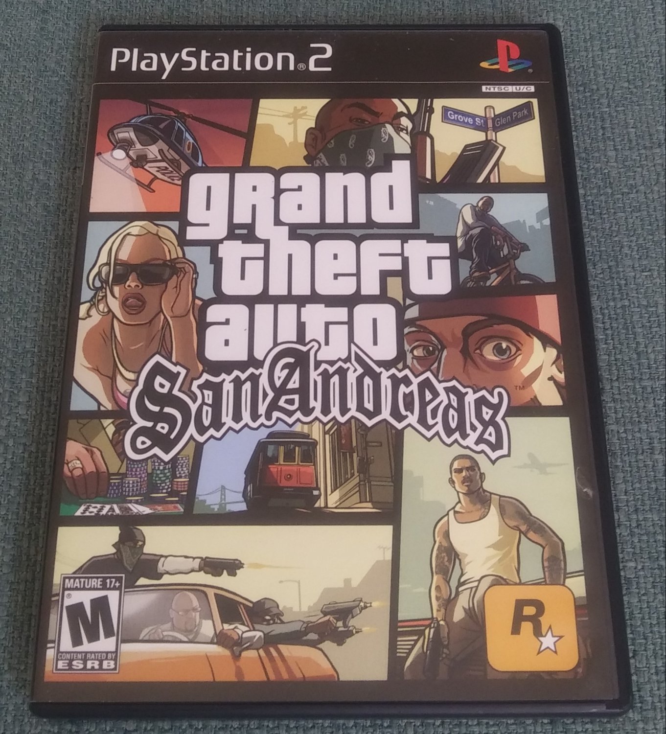 Grand Theft Auto San Andreas PS2 (2004, PlayStation 2, Video Games) Tested