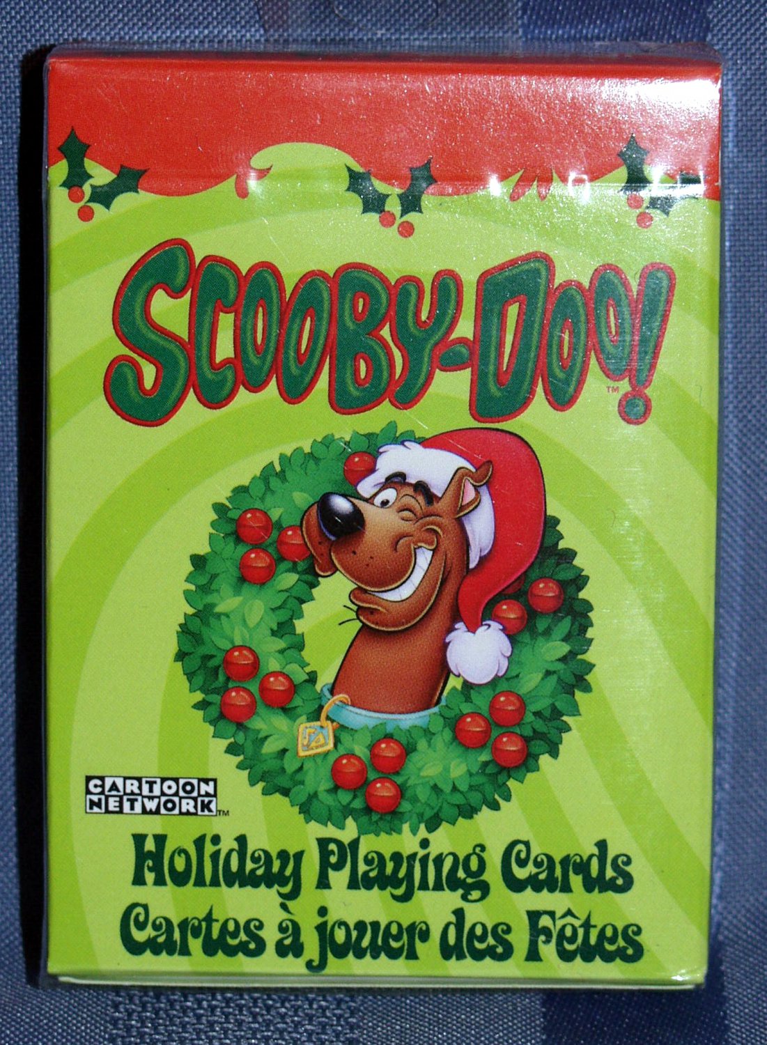 Cartoon HOLIDAY SCOOBY DOO Playing Cards XMAS DOG Santa Christmas