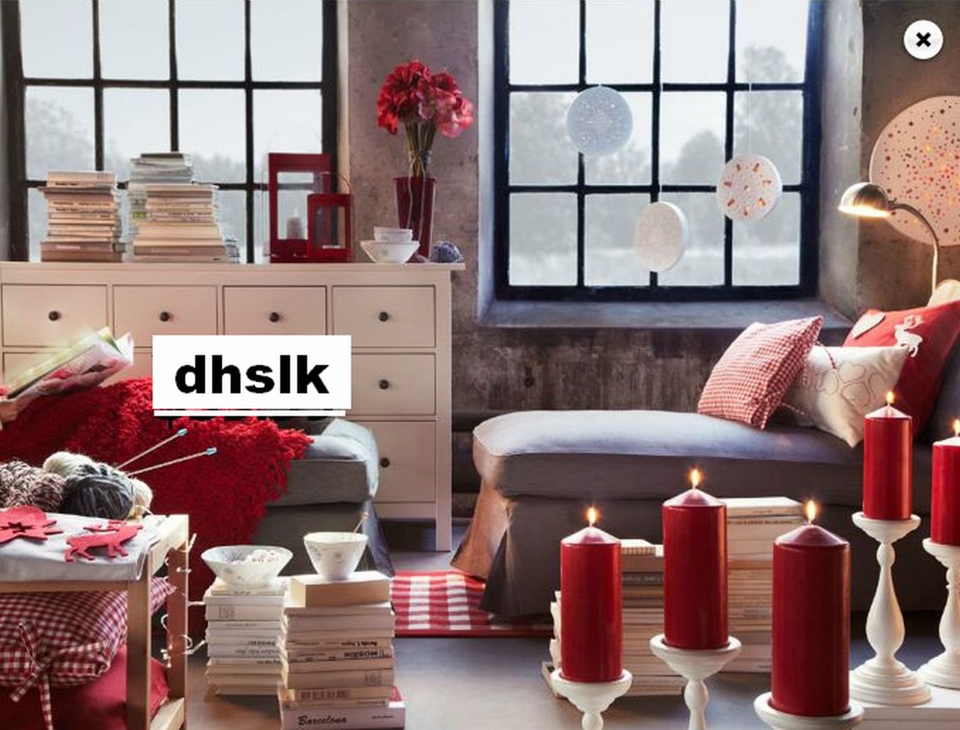 IKEA Millinge CHECKED RUG Area Throw Door Mat LOW PILE RED w WHITE ...