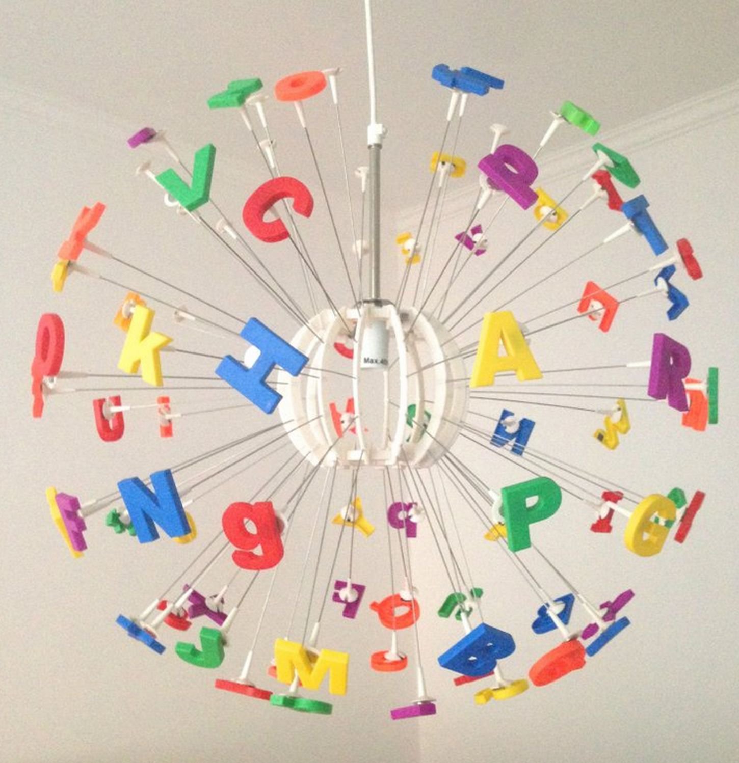 IKEA MASKROS Pendant Lamp CEILING LIGHT Modern Art Sculptural WHITE ...