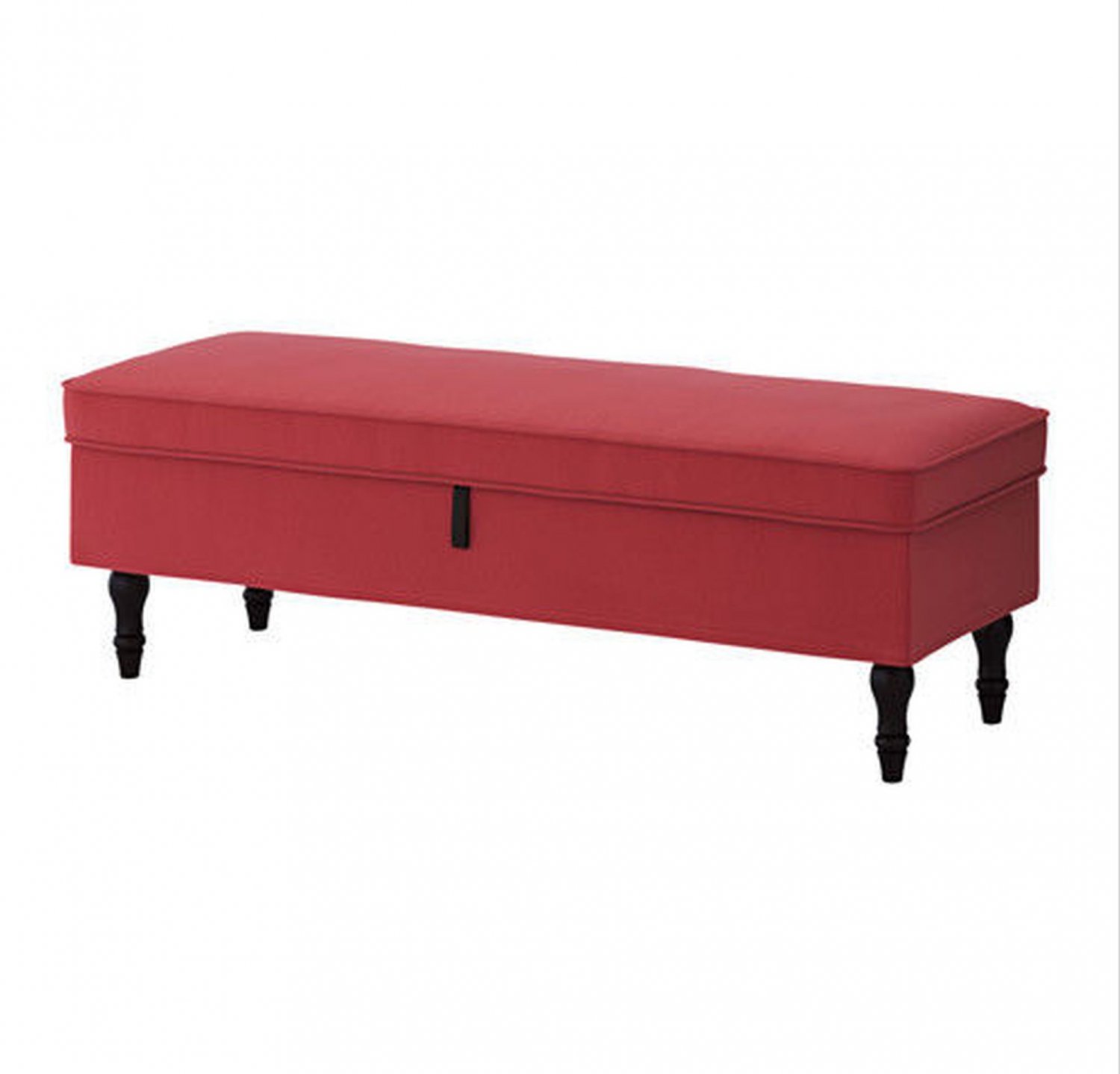 IKEA Stocksund Bench SLIPCOVER Cover LJUNGEN LIGHT RED Velvet