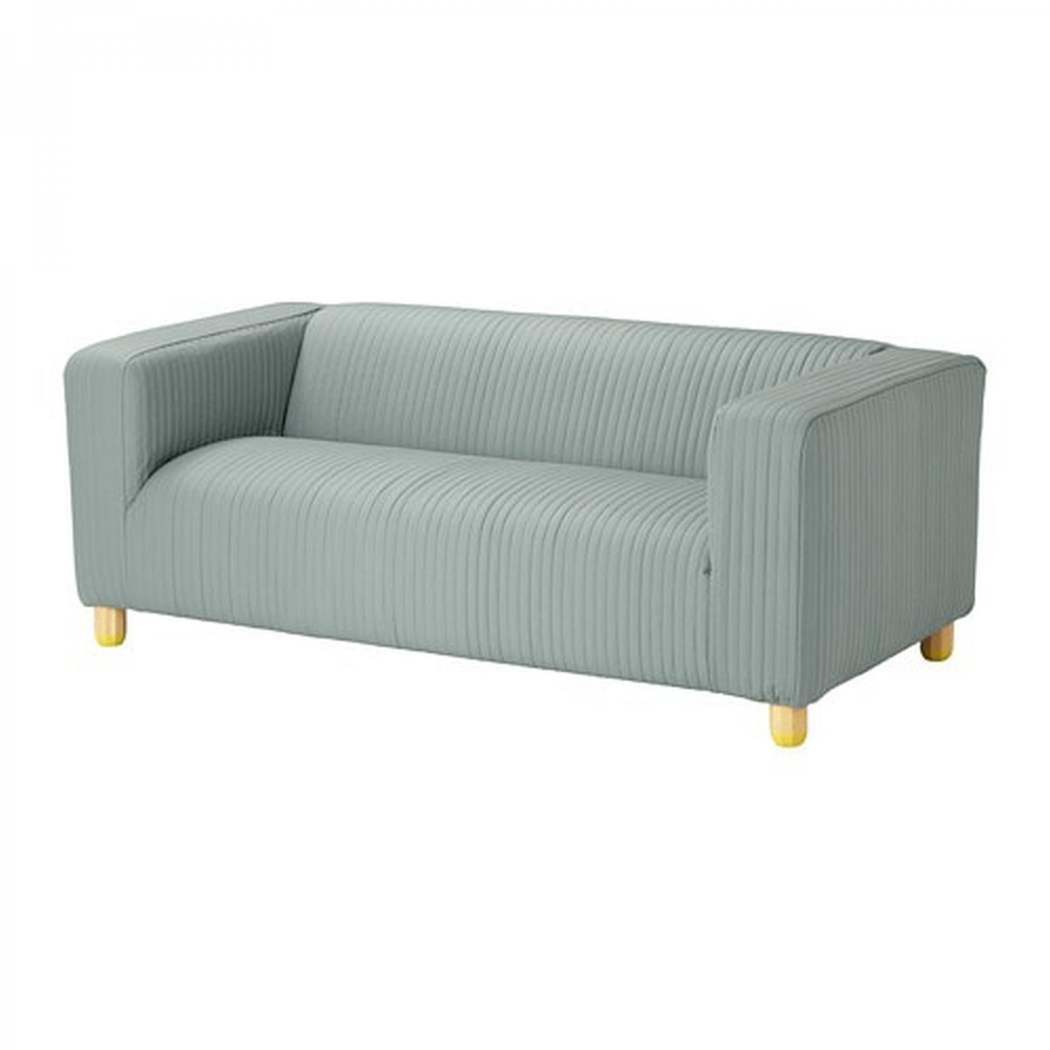 Ikea Klippan Loveseat Sofa Slipcover Cover Lyckebyn Dark Gray Grey Quilted Ltd Edition New