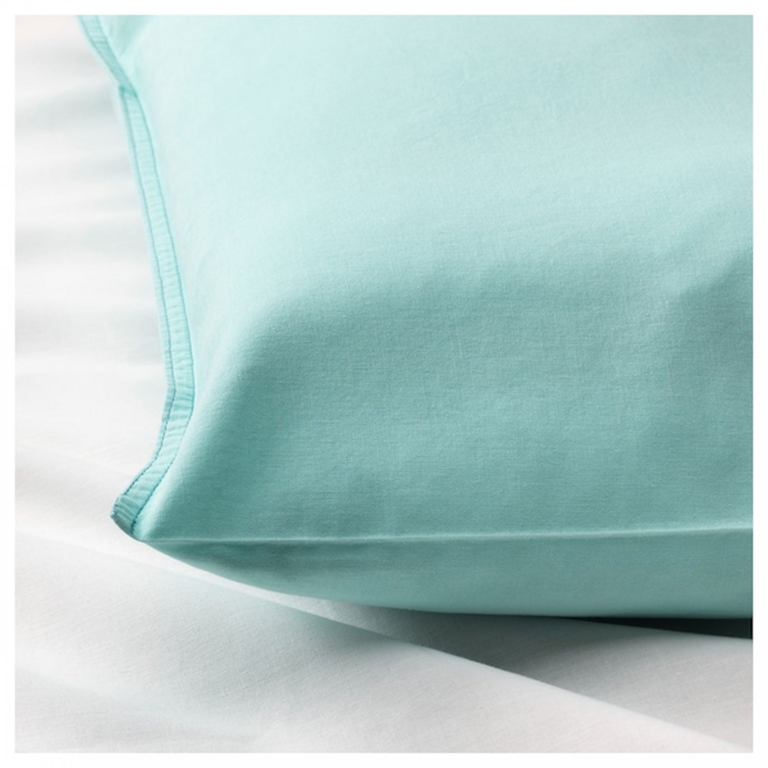IKEA Tillgiven Turquoise Blue CRIB Duvet COVER Pillowcase SET Nursery ...