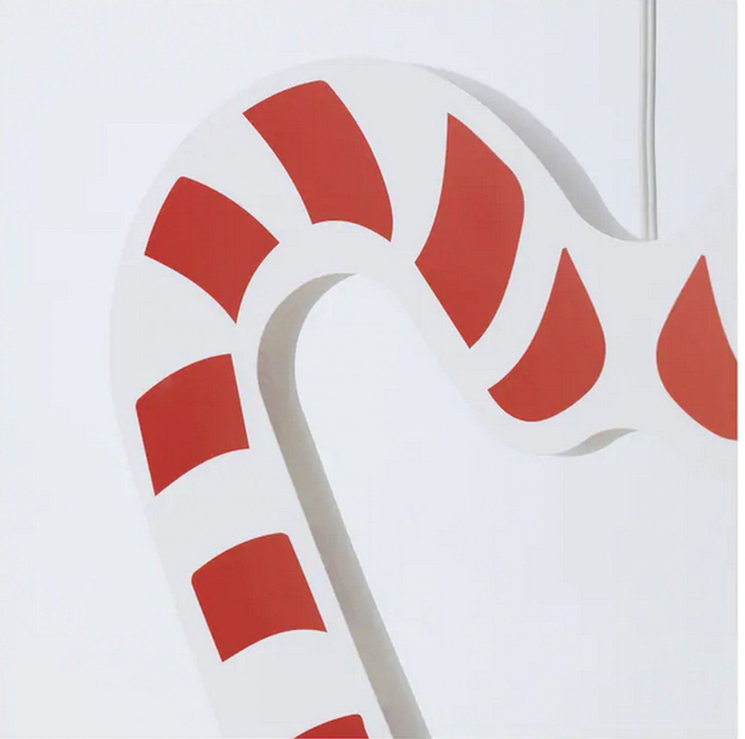 IKEA Strala LED Candy Cane Decoration STRÅLA Red White Xmas Pendant ...